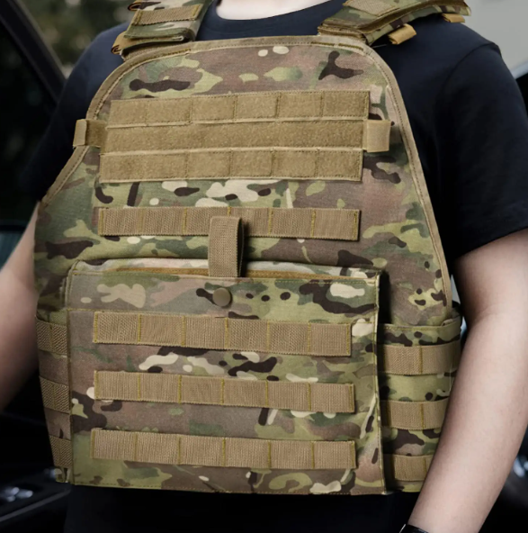 Ultrasafe Military Durable Polyester Tactical Vest Bulletproof Plate ...